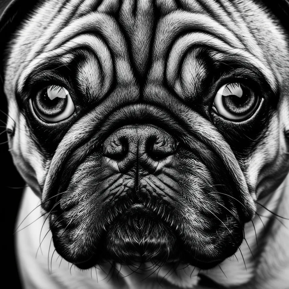 Cute Pug - Hueforge by Pedderick Designs - MakerWorld