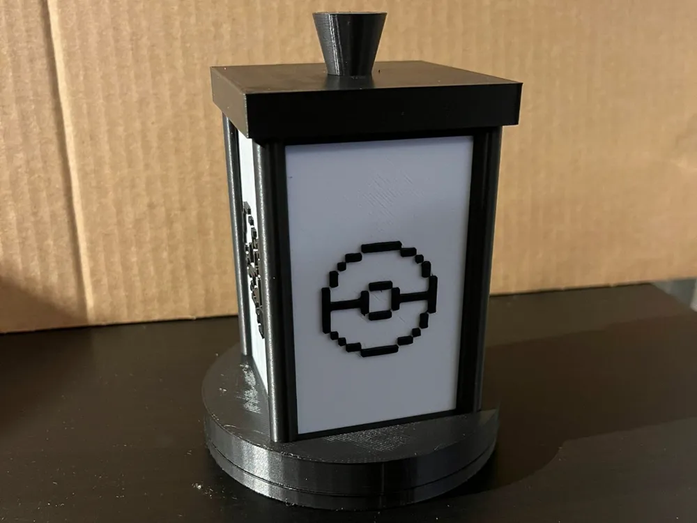 Spinning Box (Pokémon Starters Pixel Art Covers) - Free 3D Print Model ...