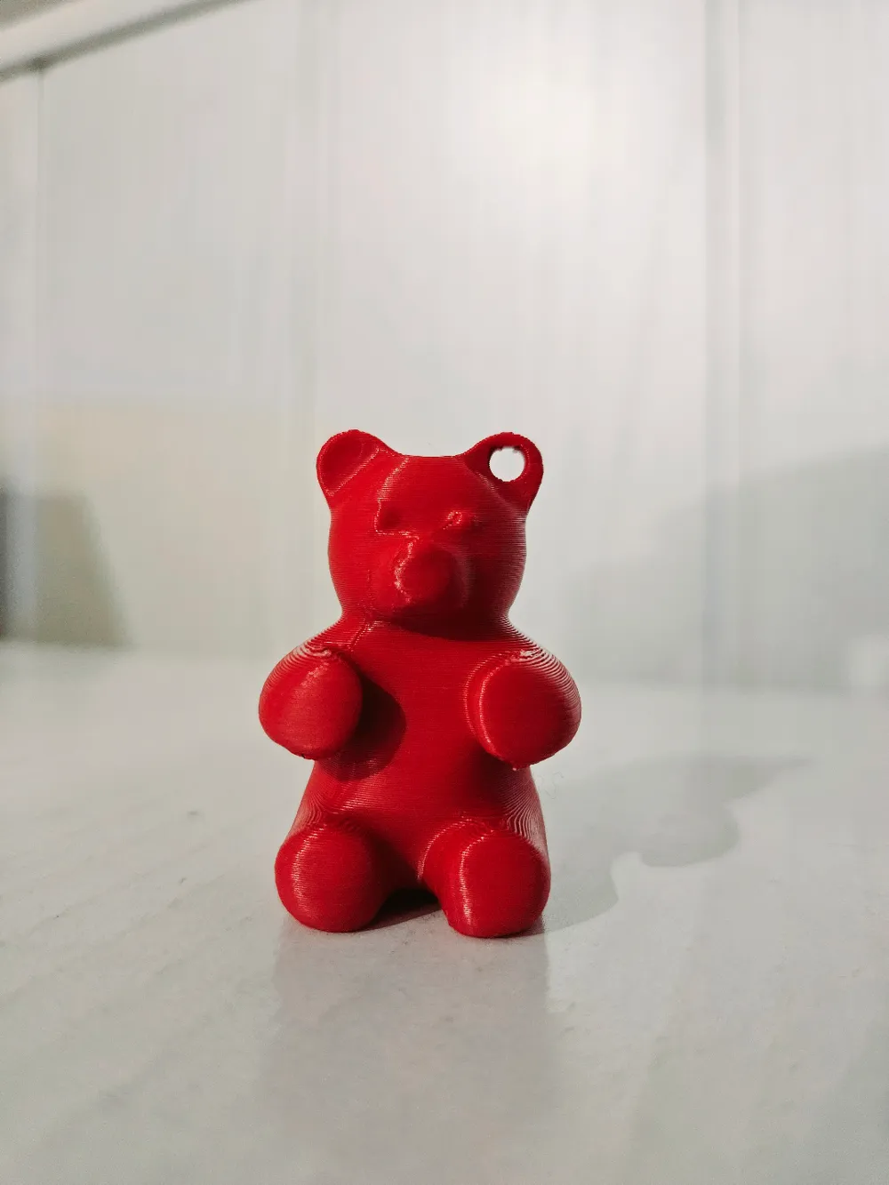 Cute gummy jelly bear keychain by skowronsky - MakerWorld