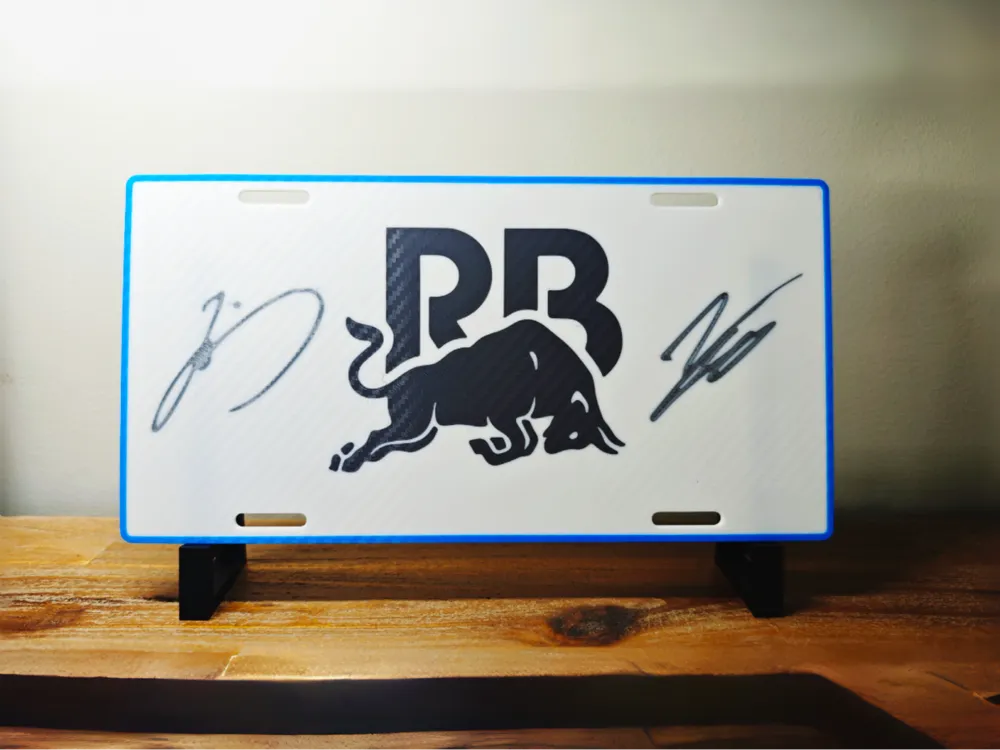 F1 Team Licence Plate - Racing Bulls by P78 - MakerWorld