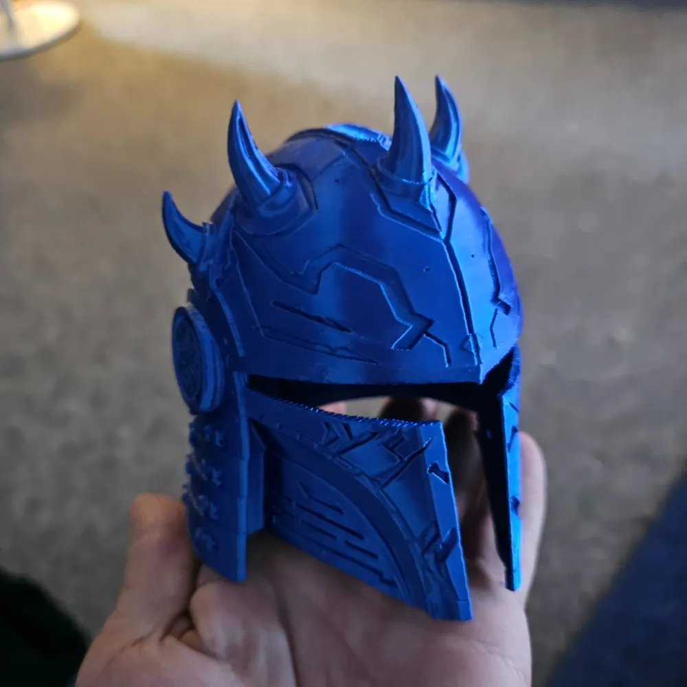 Darth Maul Shinobi Helmet "request" full color - Free 3D Print Model ...