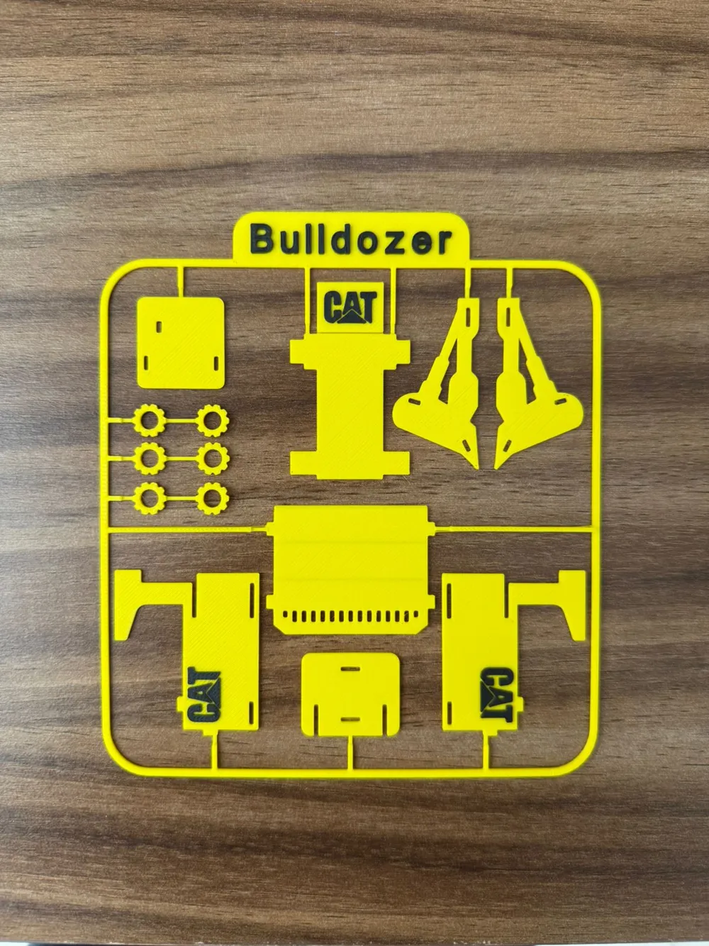 Bulldozer kit card - Free 3D Print Model - MakerWorld