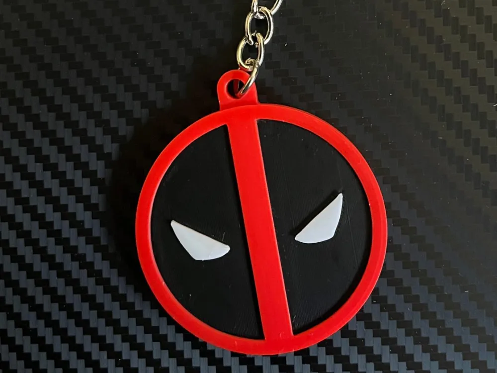 Deadpool Keychain by Patrilipeo MakerWorld: Download Free 3D Models