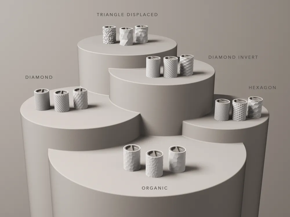 Small Storage Container - Diamond Invert by 199° DESIGN - MakerWorld