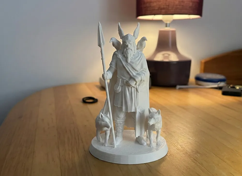 Odin – Norse God - Free 3D Print Model - MakerWorld