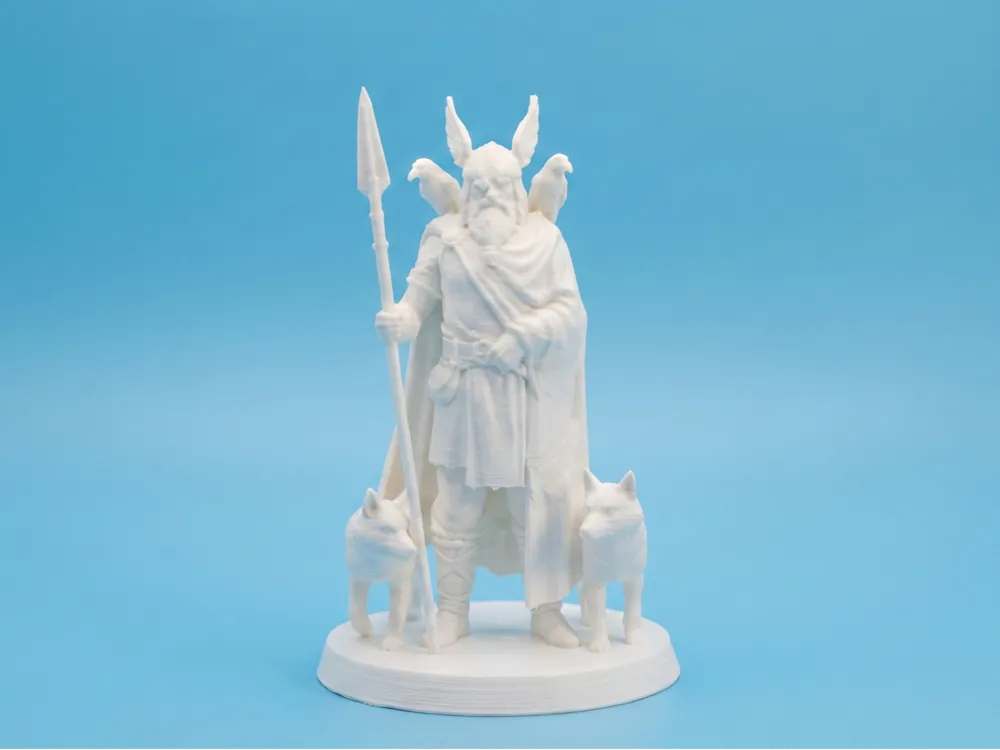 Odin – Norse God - Free 3D Print Model - MakerWorld