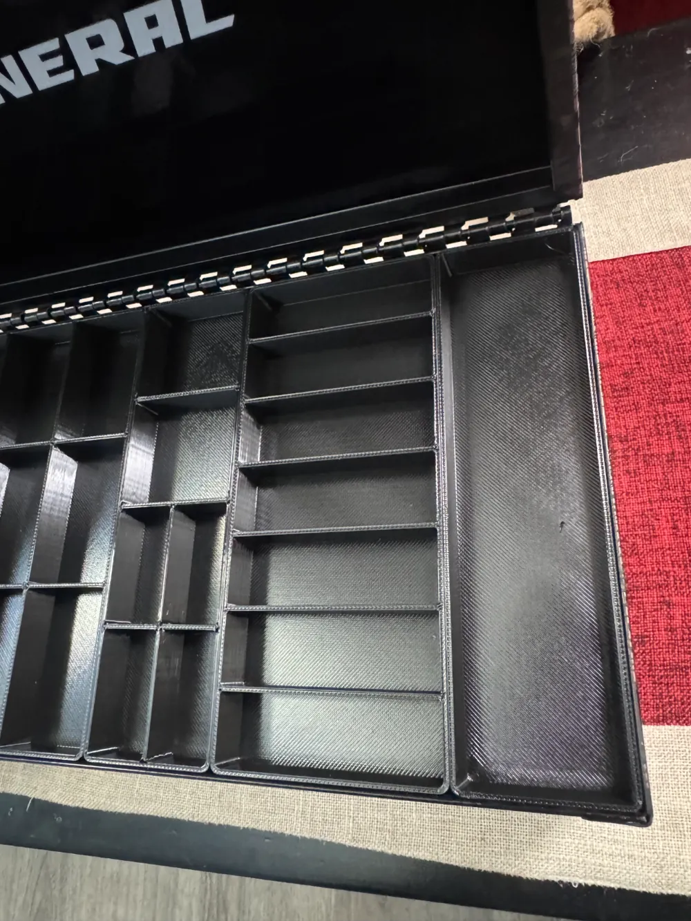 Harbor freight mini toolbox top trays - Free 3D Print Model - MakerWorld