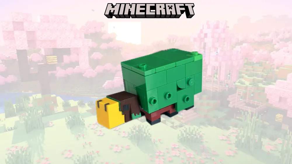 MINECRAFT Cabeza de Sniffer Bloque de construcción - Modelo de ...