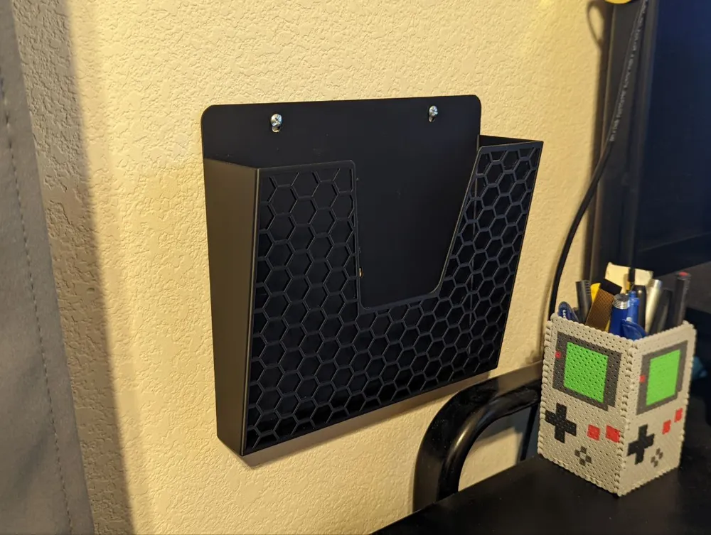 Mail and Paper Holder Wall Mount Angle Inbox - Free 3D Print Model ...