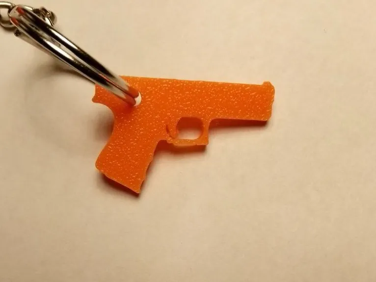 Mini Glock-18 Keychain by LordOfDarkness - MakerWorld