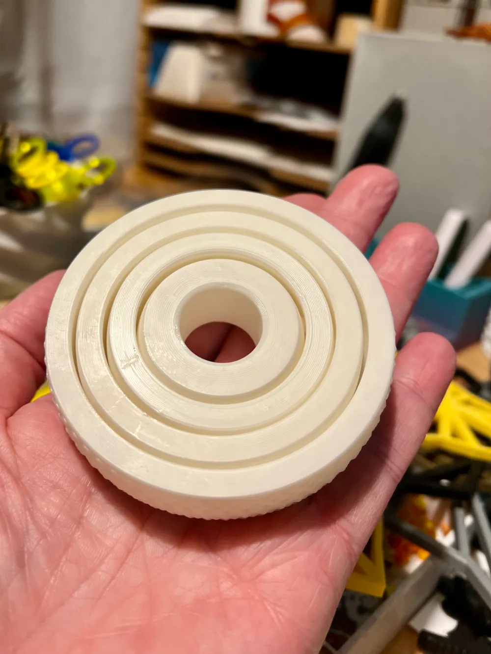 Chunky Gyroscopic Circular Spinner by delibelli - MakerWorld