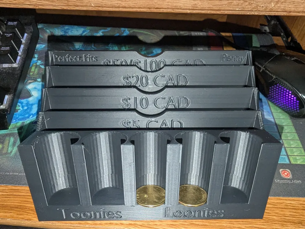 Canadian Money Organizer by bLiNdWray MakerWorld: Download Free 3D Models