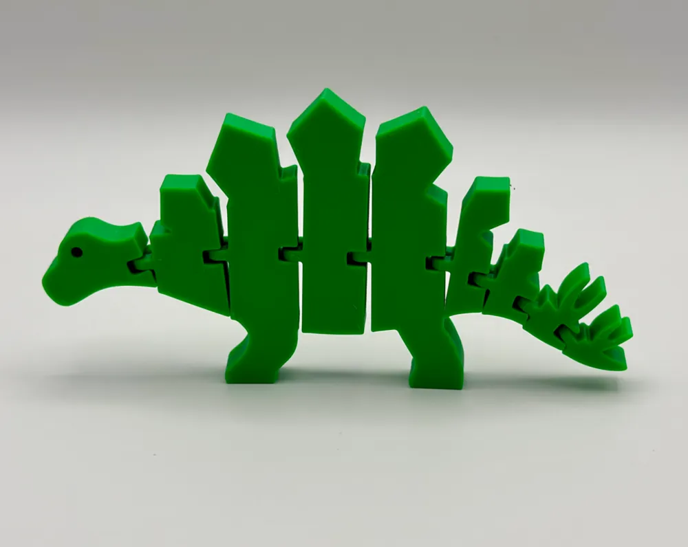 Flexi Stegosaurus by The 3D Imagineer - MakerWorld