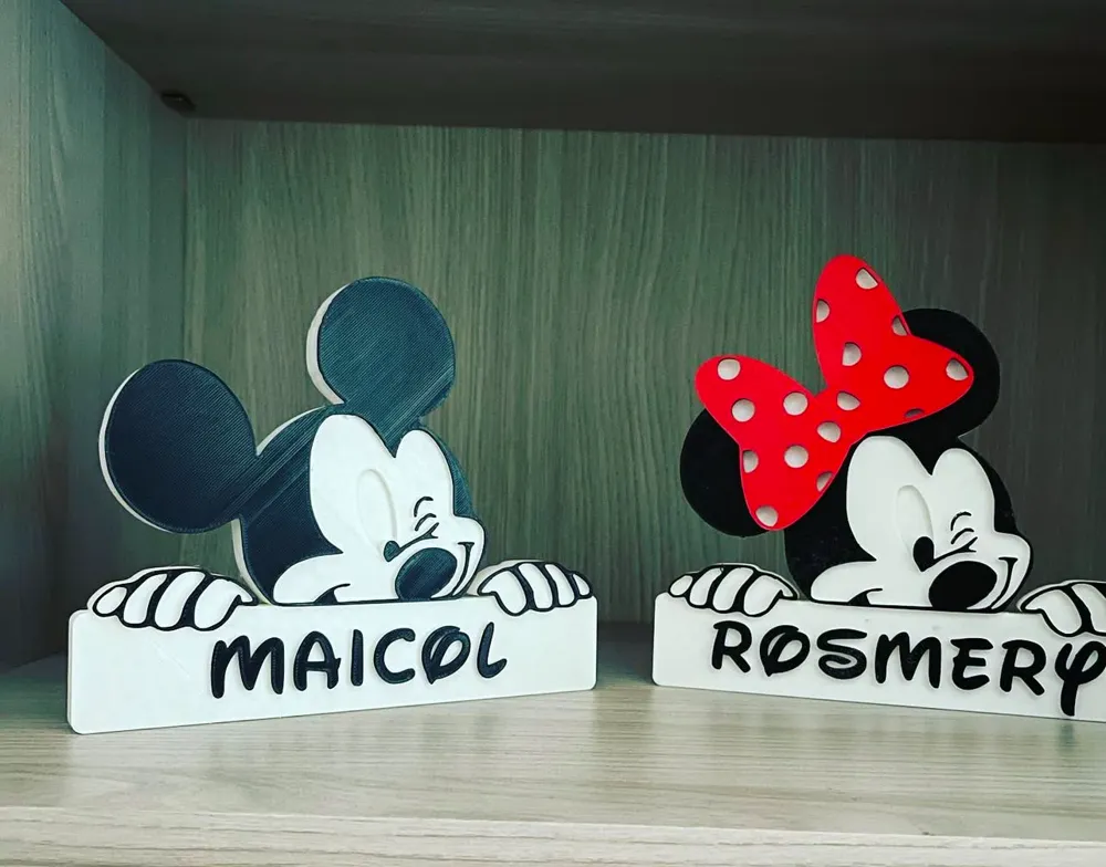 Mickey Mouse Memo Board by 3DGAP MakerWorld: Download Free 3D Models