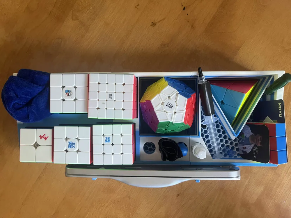 Rubik's Cube Storage - Free 3D Print Model - MakerWorld