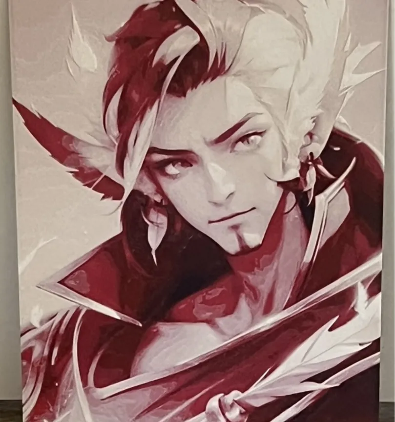 Rakan HueForge - League of Legends by Hue Art Print - MakerWorld
