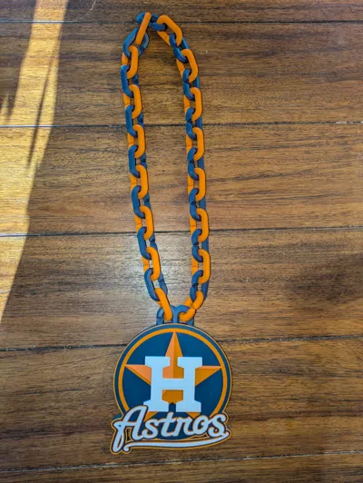 Houston Astros custom logo oversized chain by Happy Day Fun Merch ...
