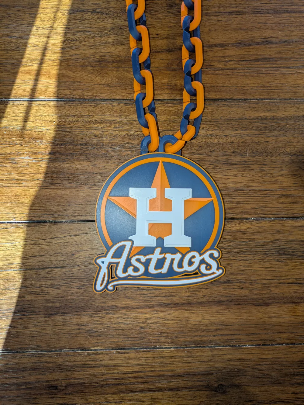 Houston Astros custom logo oversized chain by Happy Day Fun Merch ...