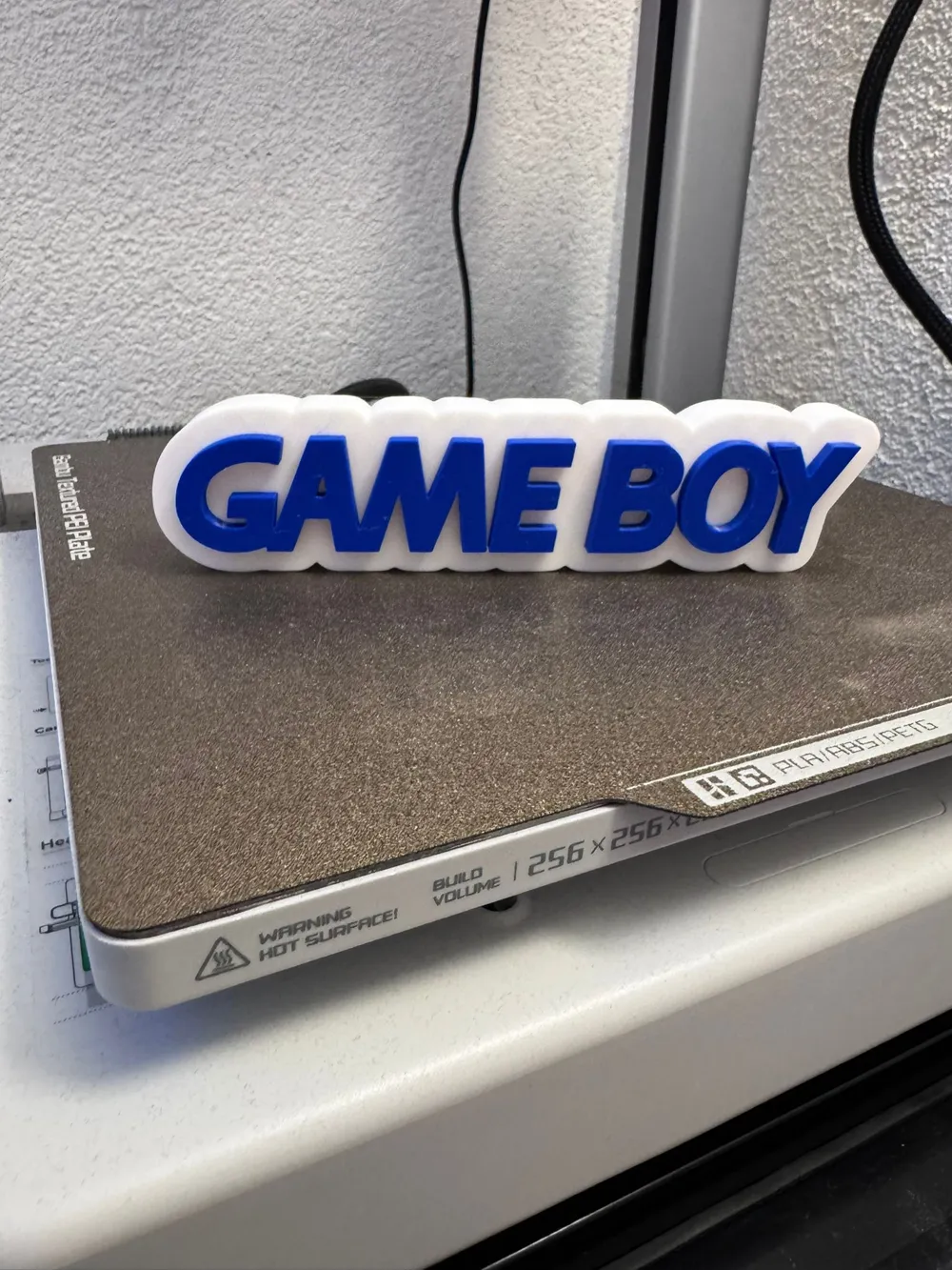 GameBoy Logo by Ermin89 MakerWorld: Download Free 3D Models