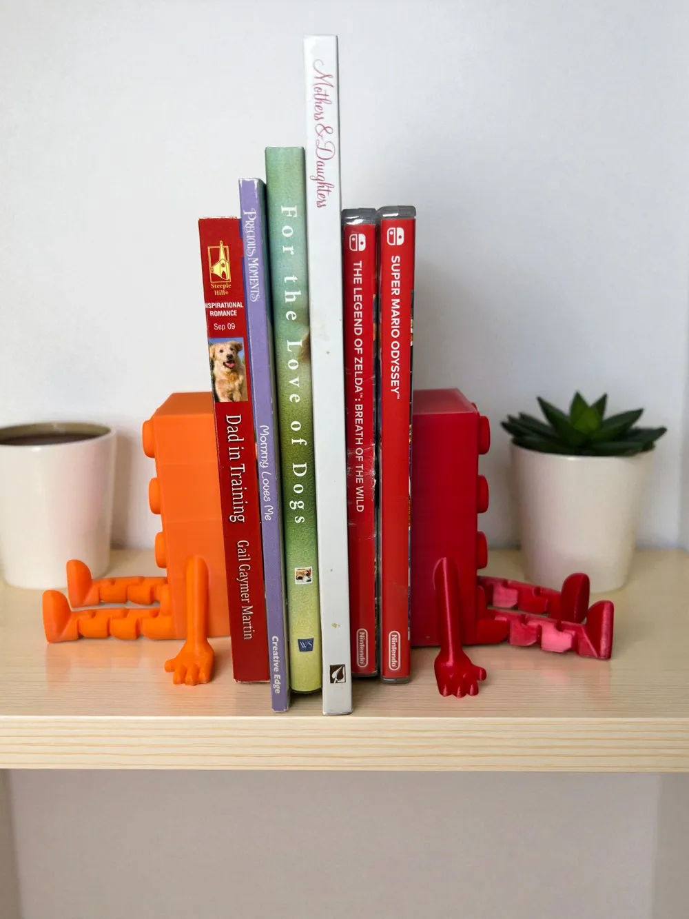 Brick Buddy Bookends - Free 3D Print Model - MakerWorld