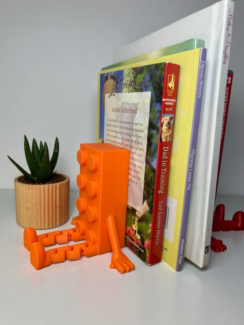 Brick Buddy Bookends - Free 3D Print Model - MakerWorld