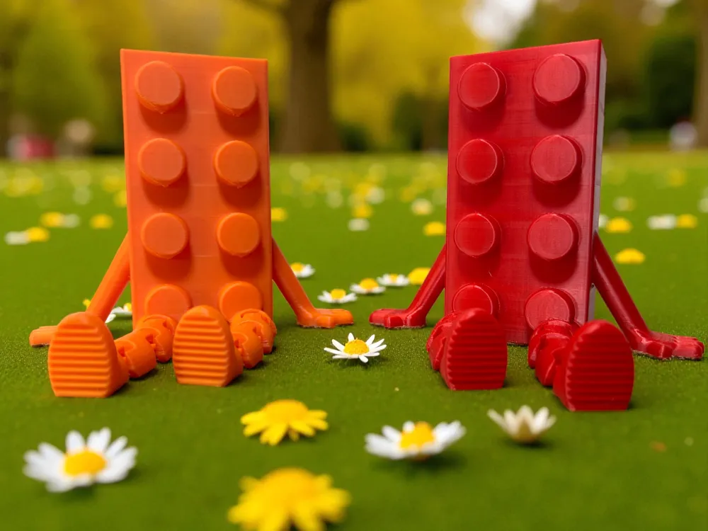 Brick Buddy Bookends - Free 3D Print Model - MakerWorld