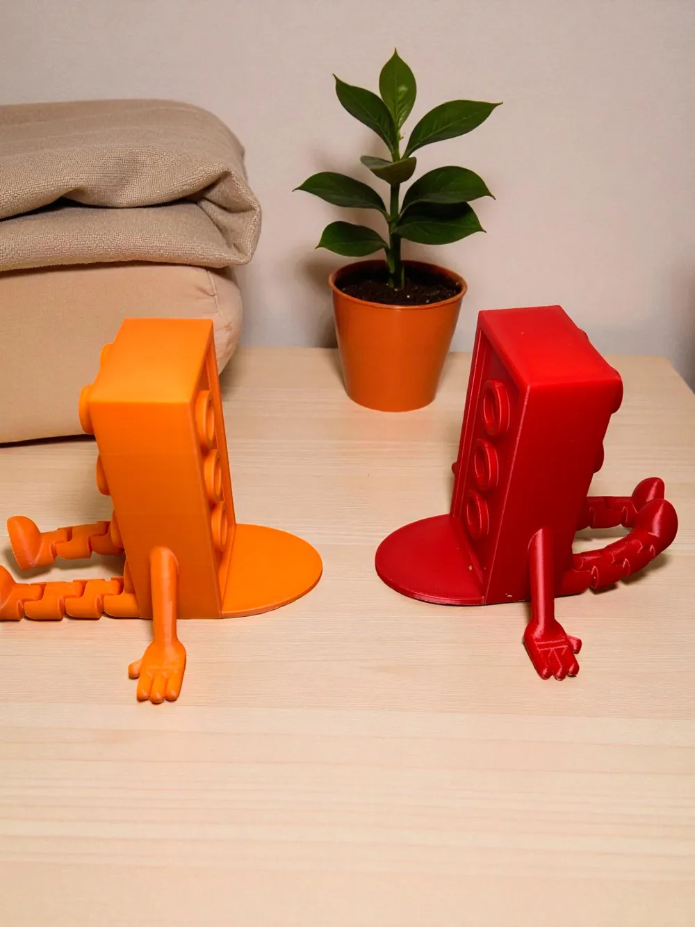 Brick Buddy Bookends - Free 3D Print Model - MakerWorld