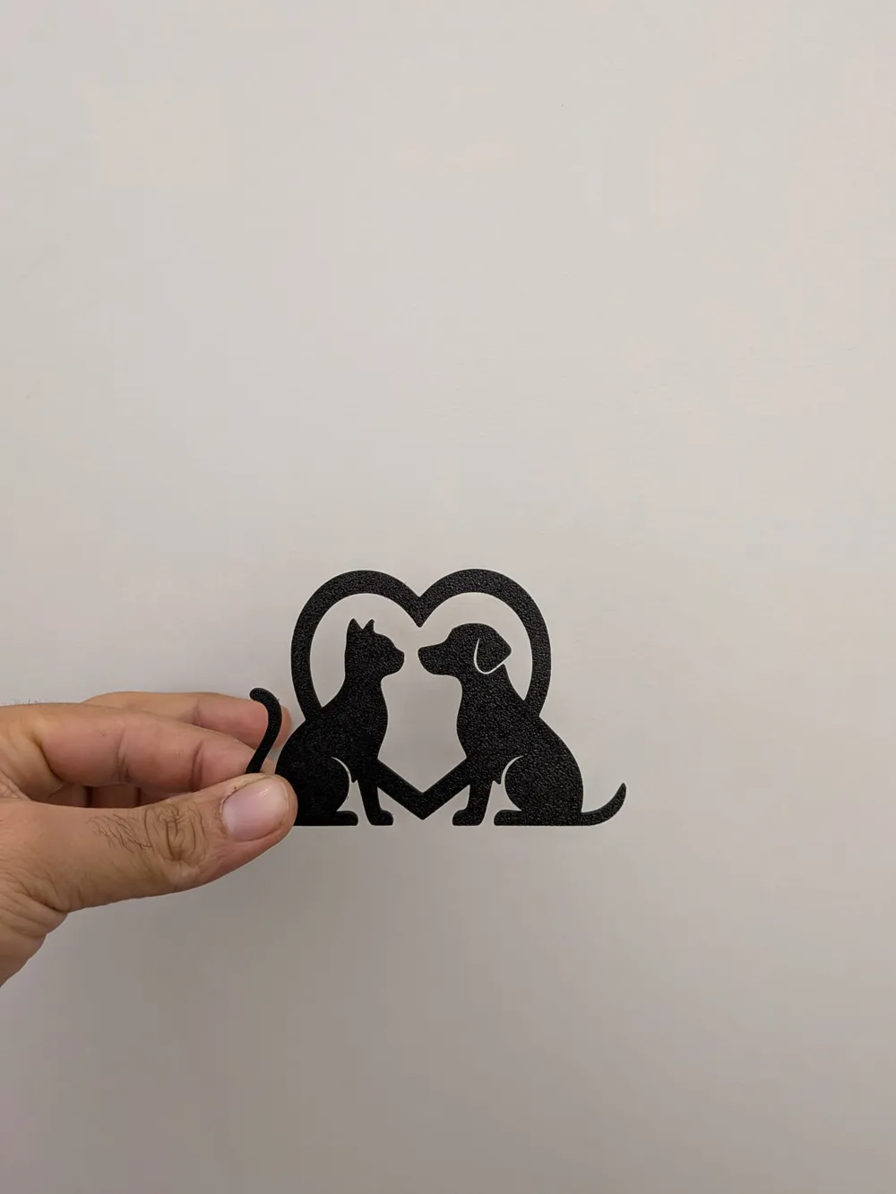 cat + dog love by Arcangelo215 MakerWorld: Download Free 3D Models