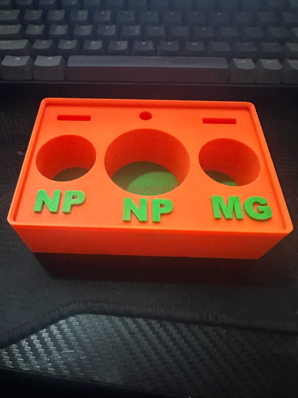 Glue and Brush Gridfinity Holder by Frostironmedia - MakerWorld