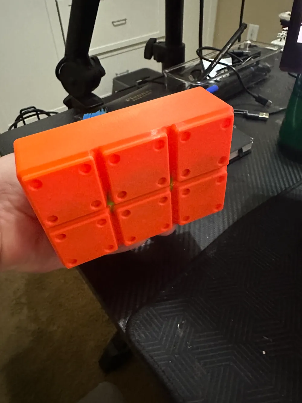 Glue and Brush Gridfinity Holder by Frostironmedia - MakerWorld