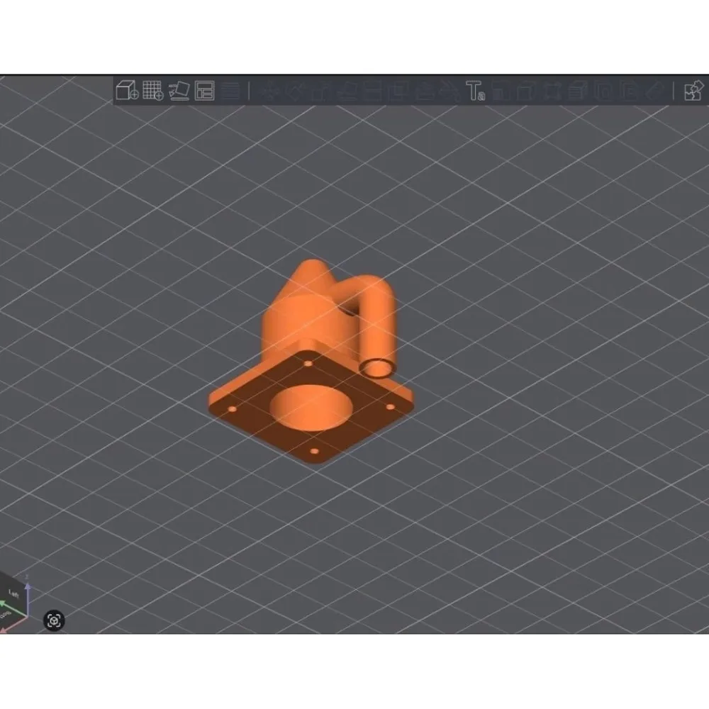 Luftunterstützungsdüse für 33mm Lasermodule – Kostenloses 3D ...