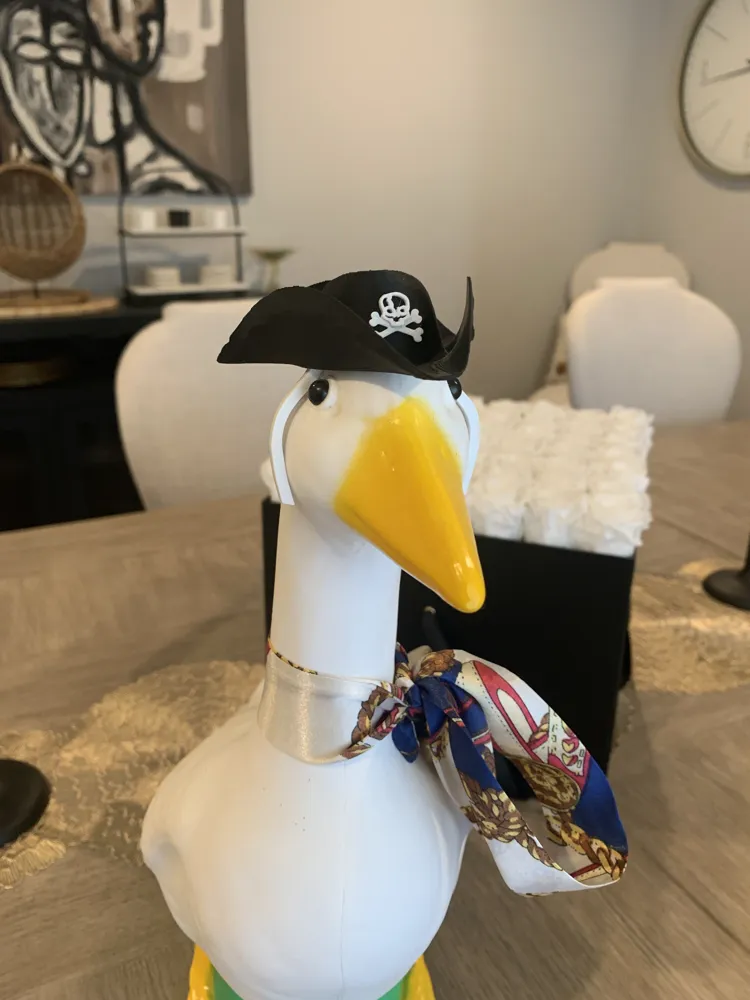 Porch Goose Pirate by Andrew Vieck MakerWorld: Download Free 3D Models