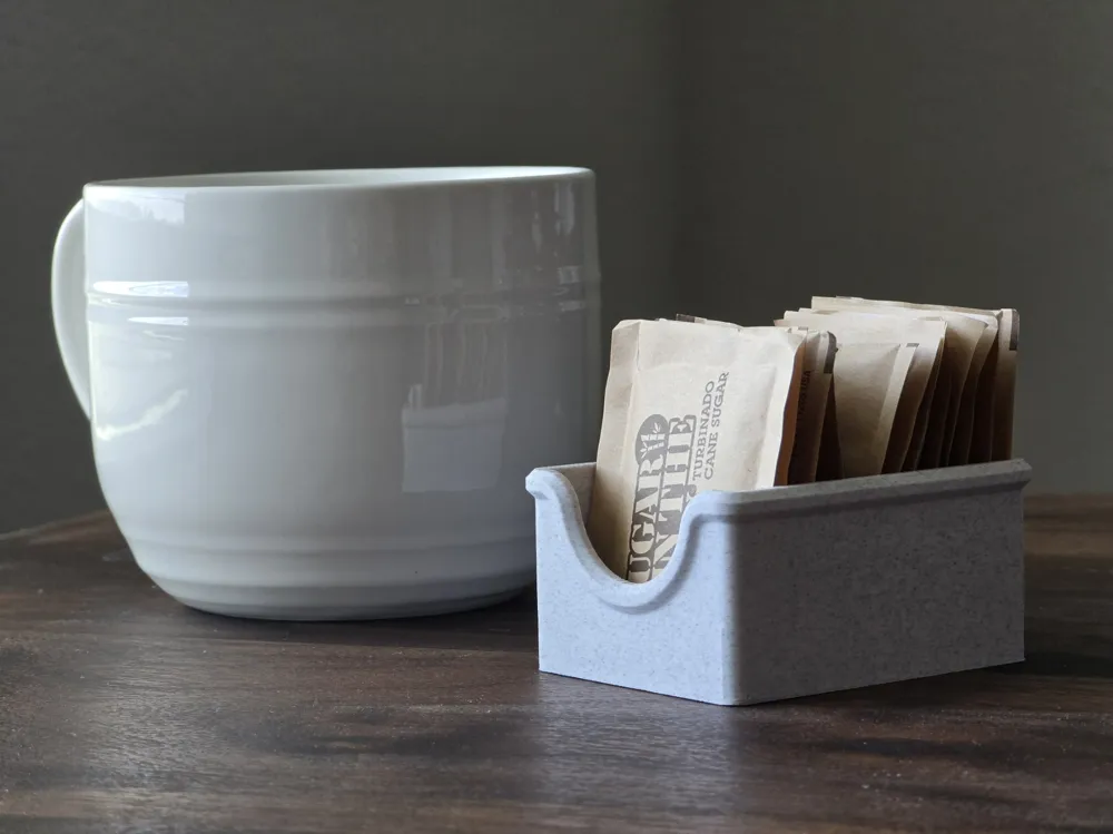 Sugar Packet Holder by Ethan D MakerWorld: Download Free 3D Models