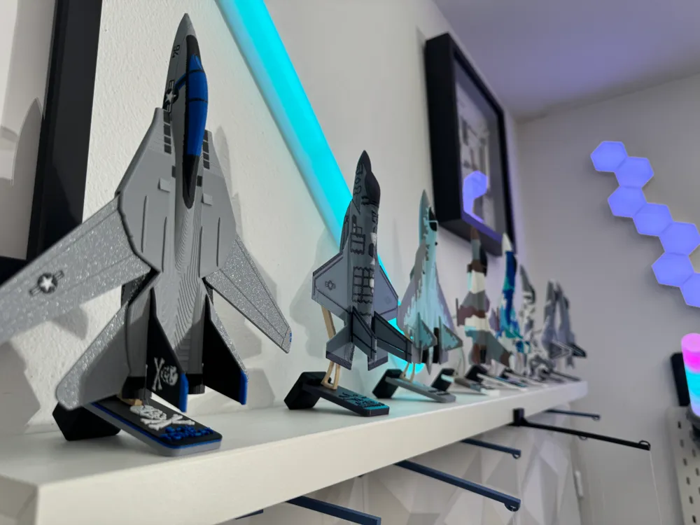 Vertical Jet Stand by richard.sikorski - MakerWorld