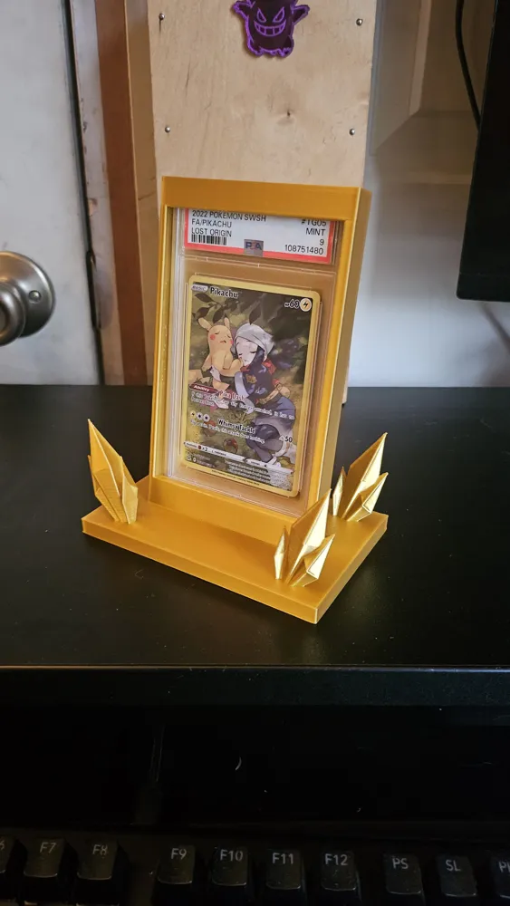 PSA Graded Card Display Stand Crystal by JibblyBat3DPrints MakerWorld ...