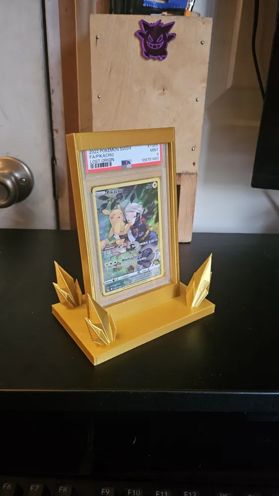 PSA Graded Card Display Stand Crystal by JibblyBat3DPrints MakerWorld ...