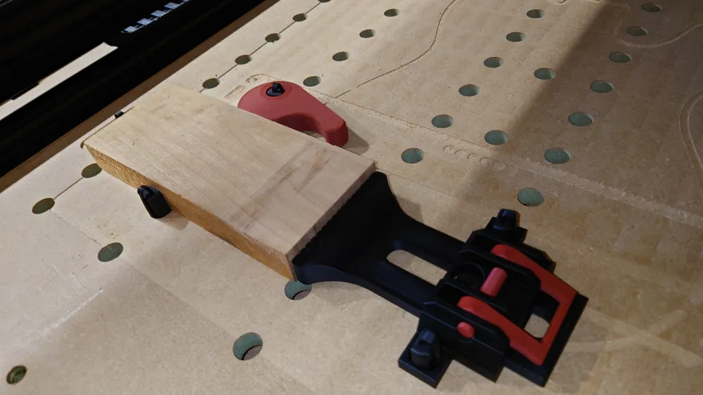Eccentric CNC Clamp (print in place) - Free 3D Print Model - MakerWorld