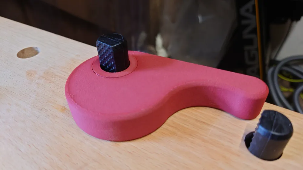 Eccentric CNC Clamp (print in place) - Free 3D Print Model - MakerWorld