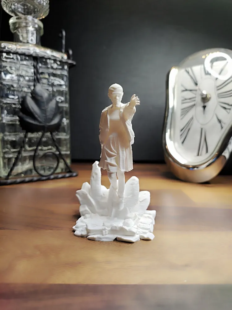 Stranger Things Eleven Floating Figure - Free 3D Print Model - MakerWorld