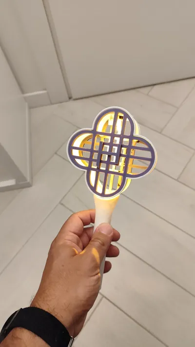 Huntr/x Light Stick – Glow Up Edition - Free 3D Print Model - MakerWorld