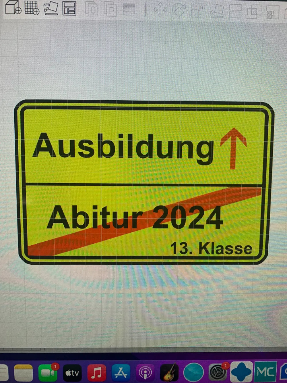 Abitur 2024 Lightbox Ausbildung by eric.willms - MakerWorld