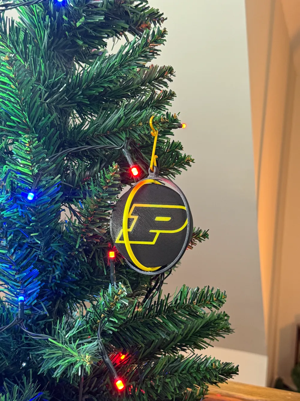 Purdue Christmas Ornament by Gus Haley - MakerWorld