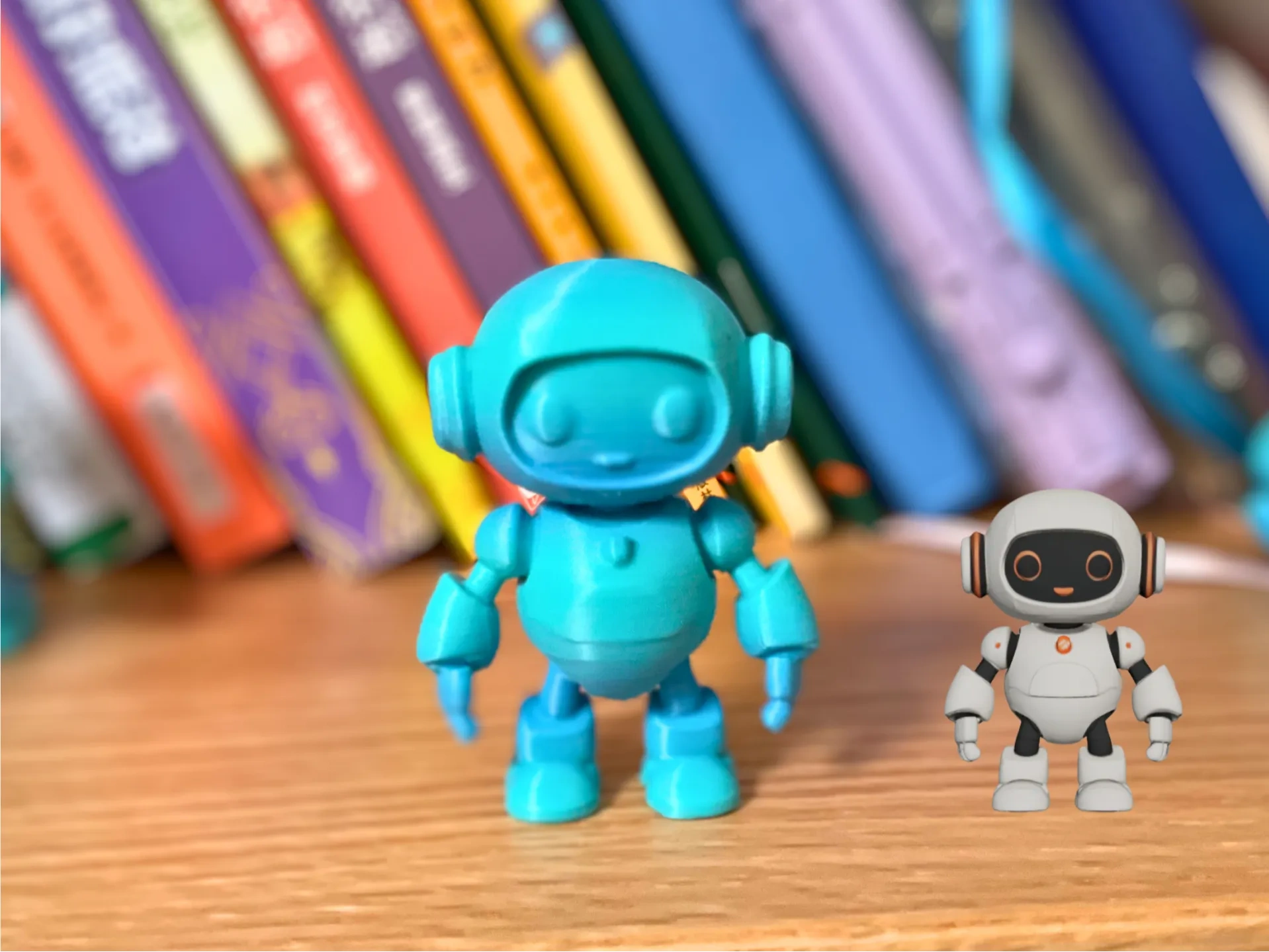 A cartoony robot, Little A by KathyLi - MakerWorld