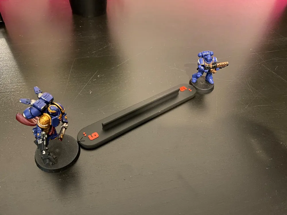 Measuring Sticks 1"-12" Board Games Warhamer 40k by CosmicCheese ...