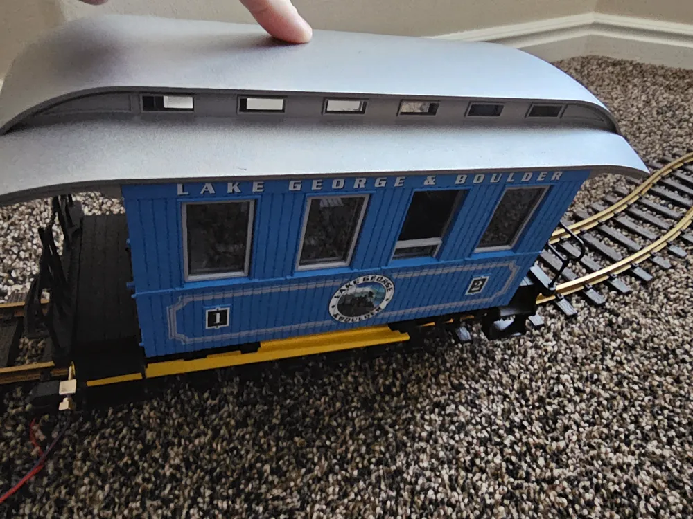 G-Scale / LGB Model Train Rerailer Remixed by pharmguy MakerWorld ...