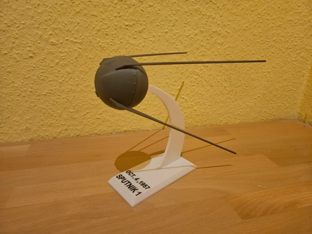 Sputnik 1 Desktop Model by danshti MakerWorld: Download Free 3D Models
