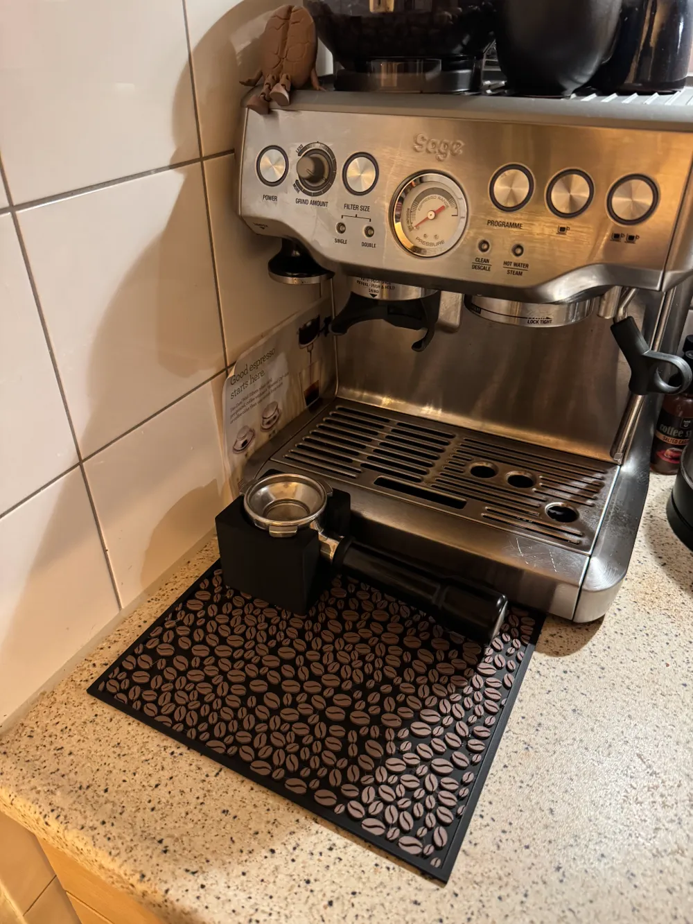 Coffee Bean Dripping Mat - Free 3D Print Model - MakerWorld