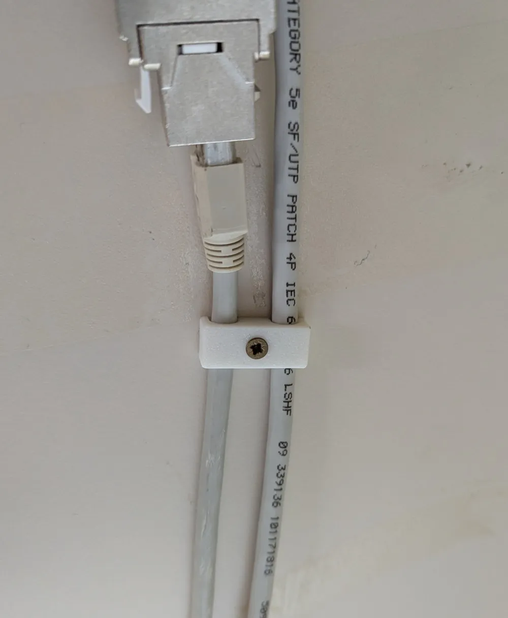 Clamp LAN Cable by Velomobil MakerWorld: Download Free 3D Models