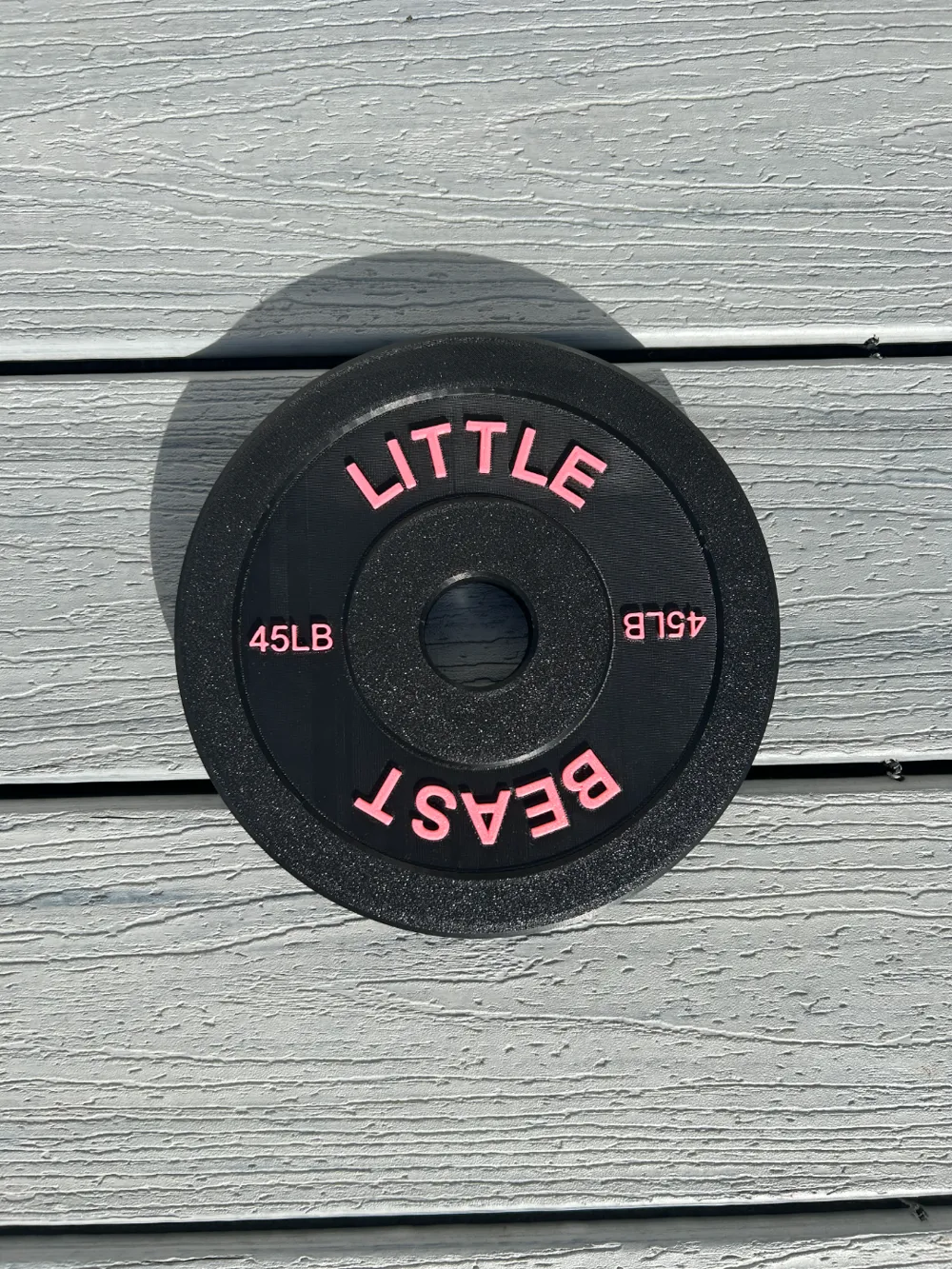 Child Barbell Weight Plate 45lb - Free 3D Print Model - MakerWorld