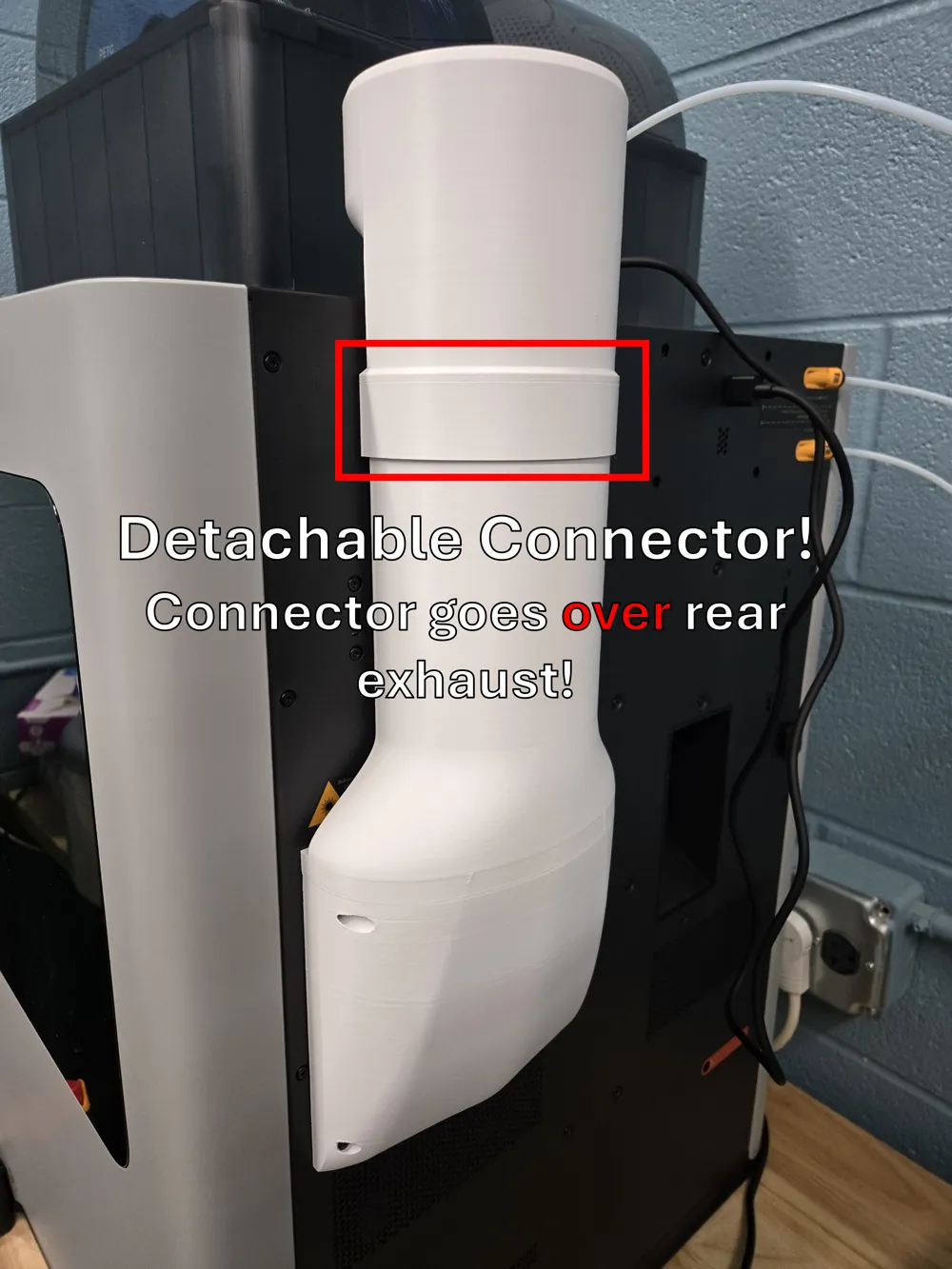 H2D Detachable Exhaust for Narrow Spaces by Nobutadas MakerWorld: Download Free 3D Models